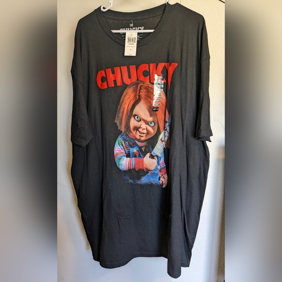 Hot Topic | Tops | Chucky Short Sleeve T Shirt 3x New From Hot Topic ...